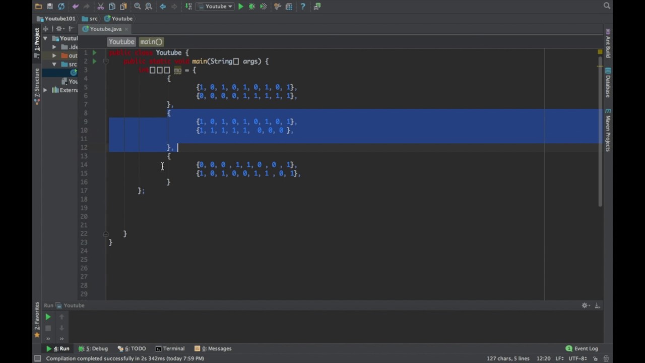 Java Programming Tutorials - 35 - Three Dimensional Arrays