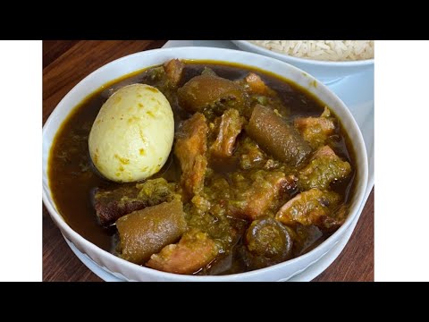 How to Cook Ayamase Stew | Tasty and delicious Ayamase (Ofada) Stew