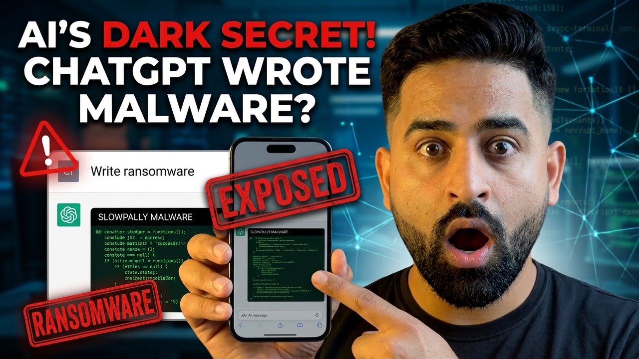 CHATGPT Wrote This Malware - Ransomware Gang
