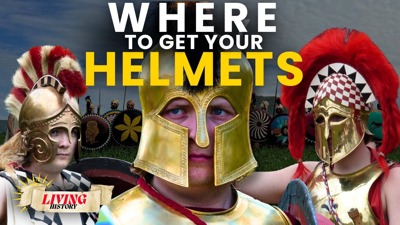 Where to Get Ancient Greek Helmets For Reenactment - craftsman recommendations for all budgets