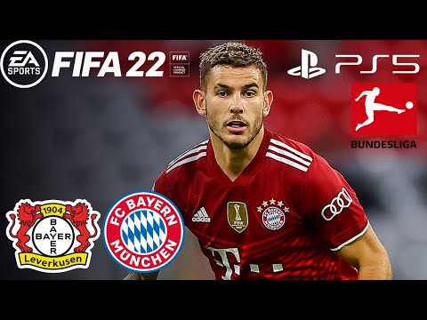 Bayer Leverkusen vs Bayern Munich | German Bundesliga | FIFA 22 | Prediction Match