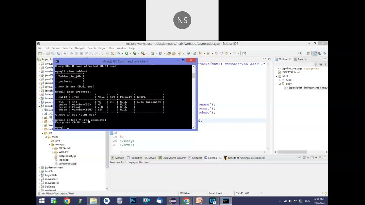 Java Insert Operation With MYSQL JDBC