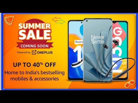 Big Deal Summer Sale 2022 Offer 🔥 Amazon Summer Sale Date & Bank Offer #amazon #summersales