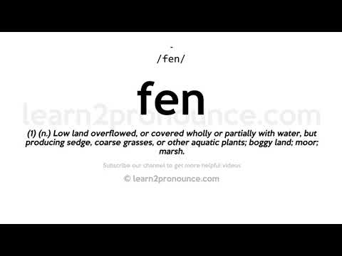 How to pronounce Fen | English pronunciation