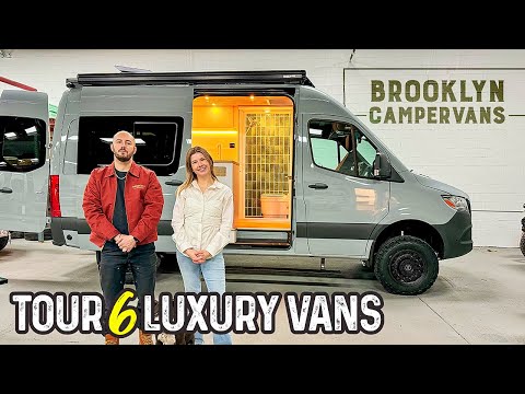 Touring Luxury Sprinter RVs at Brooklyn Campervans for Camper Van Conversion Ideas
