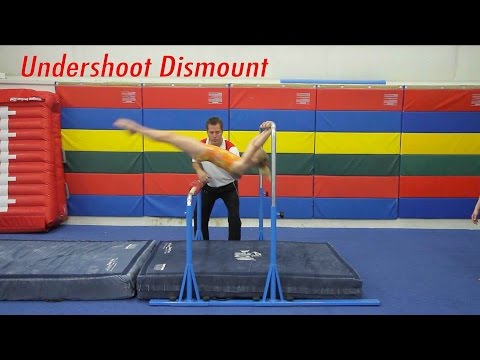 undershoot dismount drill – Gymnastics Coaching.com