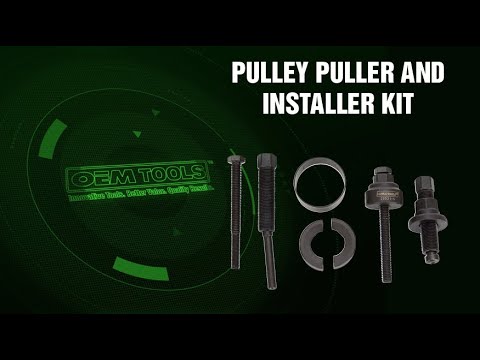 OEMTOOLS 27031 Pulley Puller and Installer Kit