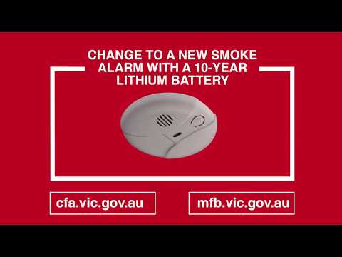 Is it time you changed your smoke alarm?