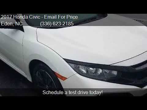 2017 Honda Civic EX 4dr Hatchback for sale in Eden, NC 27288