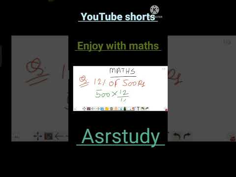 What is 12% of 500 Rs || Percentage | #shorts