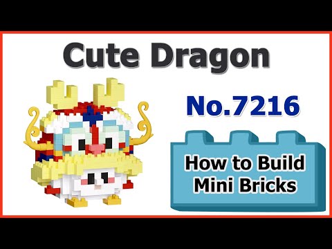How to Build Mini Blocks Dragon No.7216 Review Instructions Specifications