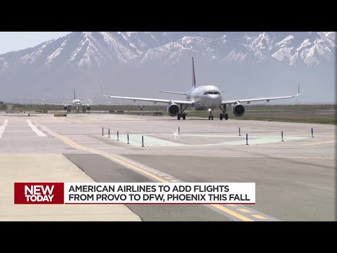 American Airlines to add flights from Provo to DFW, Phoenix this fall