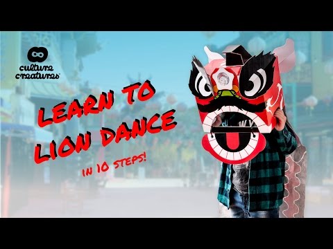 Chinese Lion Dance in 10 Basic Steps