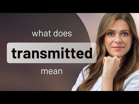 Transmitted • meaning of TRANSMITTED