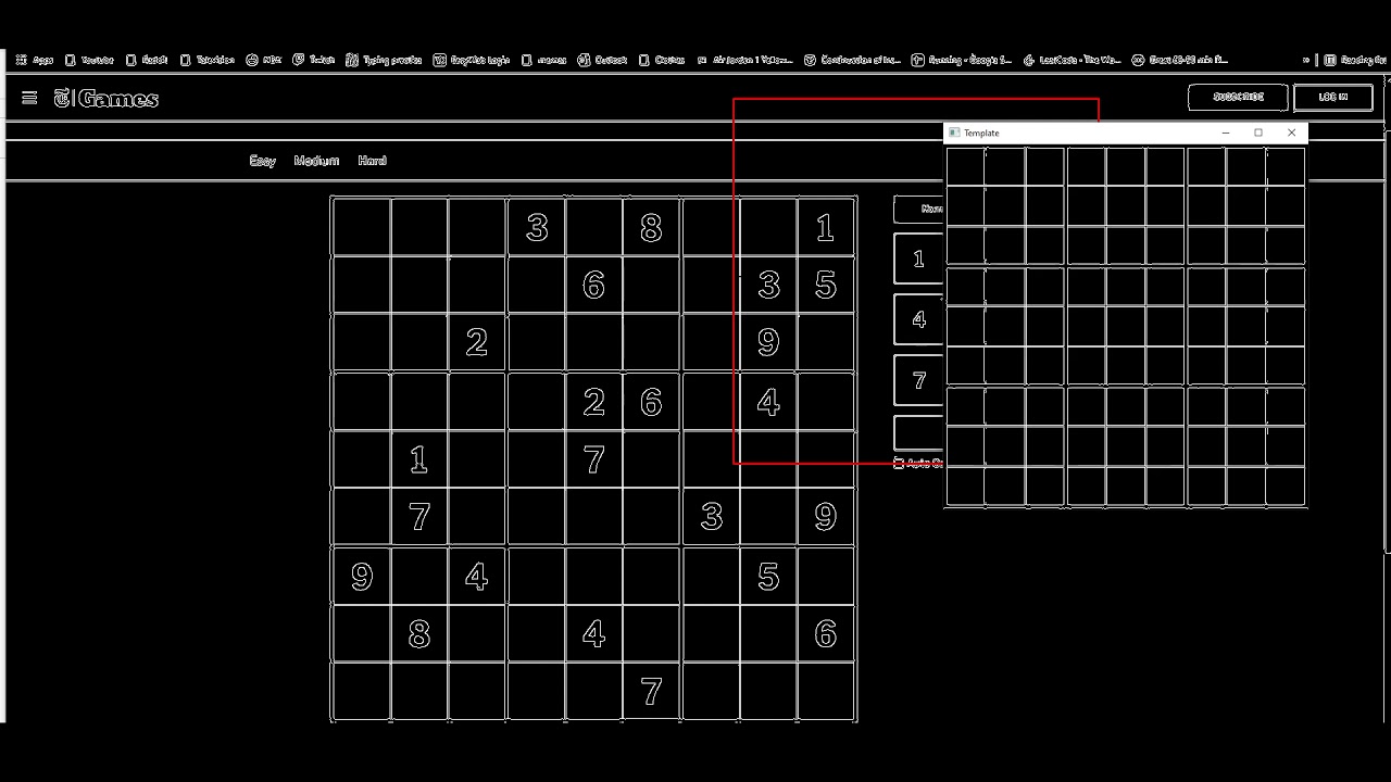 OCR Sudoku Solver demo