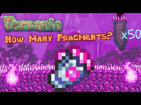 How Many Nebula Fragments Will I Get From 50 Nebula Pillars? || Terraria PC