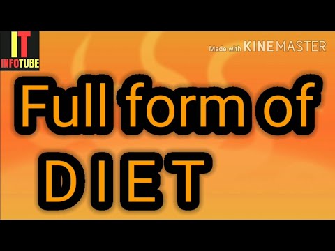 Full form of DIET | what is DIET