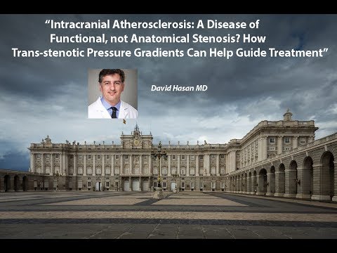 Intracranial Atherosclerosis A Disease of Functional, not Anatomical Stenosis How Trans stenotic P