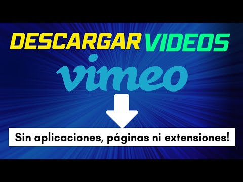 Cómo DESCARGAR VÍDEOS de VIMEO sin complicaciones (2023)