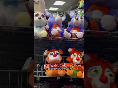 Went to GameStop and found the new FNAF Christmas action figures #fivenightsatfreddys #fnaf