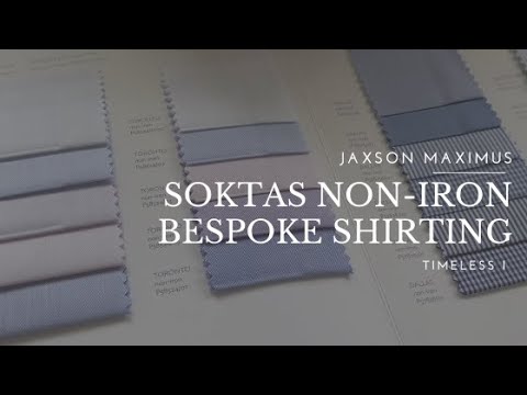 Soktas Non-Iron Timeless Shirting | Bespoke Bundles By Jaxson Maximus Custom Clothiers