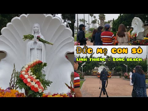 Tượng Đức Mẹ Con Sò tại thành phố Long Beach rất linh thiêng.