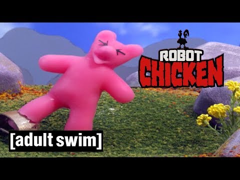 Robot Chicken | Delicious Gummy Bears | Adult Swim UK 🇬🇧