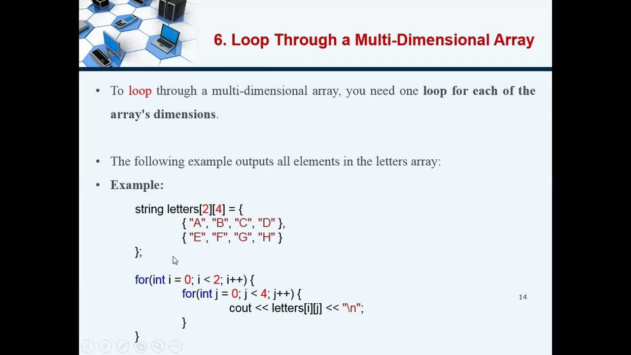 Structured Programming - Chapter 5 - Multi-Dimensional Arrays