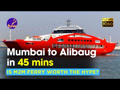 🔴 Check out this LUXURY M2M Ferry from Mumbai to Alibaug | Our experience on M2M RoRo Ferry