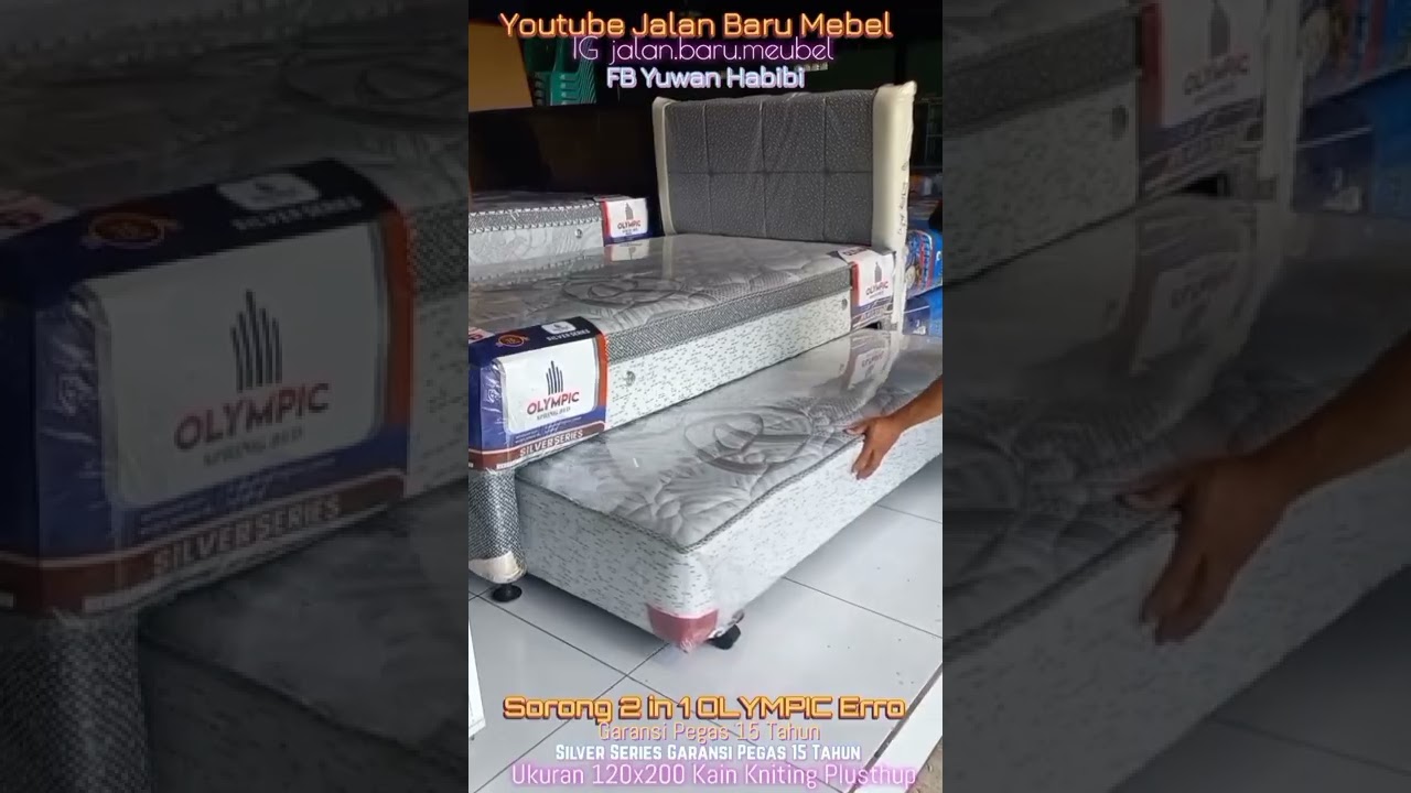 Sorong 2 in 1 Olympic Eero #Olympicspringbed #Biglandspringbed #Elitespringbed #Mebelmurahsalatiga
