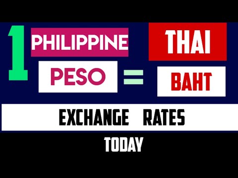 1 PHP to THB Philippine Peso to Thai Baht 21 June 2024