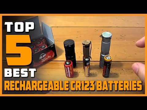 Top 5 Best Rechargeable CR123 Batteries for Home Safety & Security Devices, Flashlights Review 2023