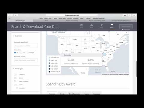 How To: USA Spending Beta Version