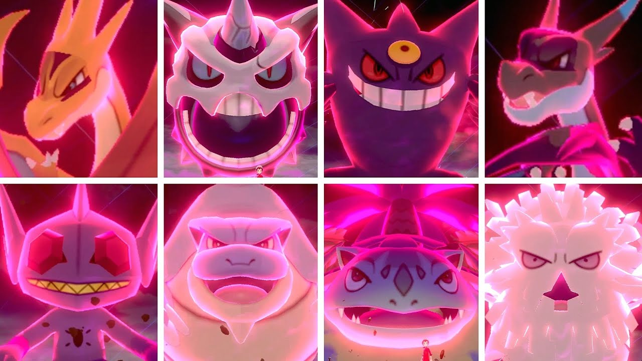 All Mega Evolutions in Pokémon Sword & Shield