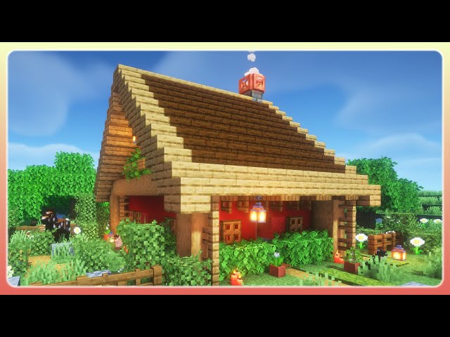 Small Red House Minecraft Map