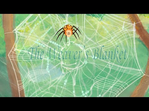 Nimble Tales | 🕷️ The Weaver's Blanket 🕸️ #spiders #art #animation #poetry #novuslearn