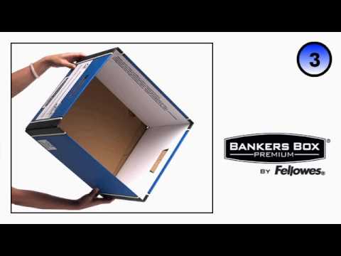 Bankers Box Premium PRESTO™ Classic Box - Assembly Video