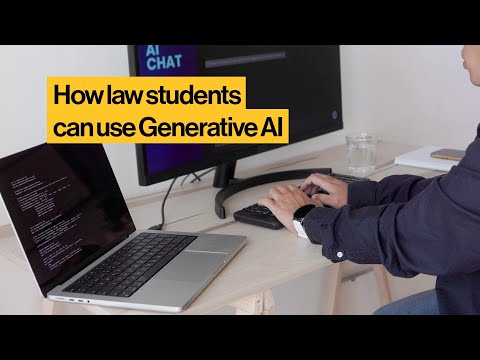 How Law Students Can Use Generative AI