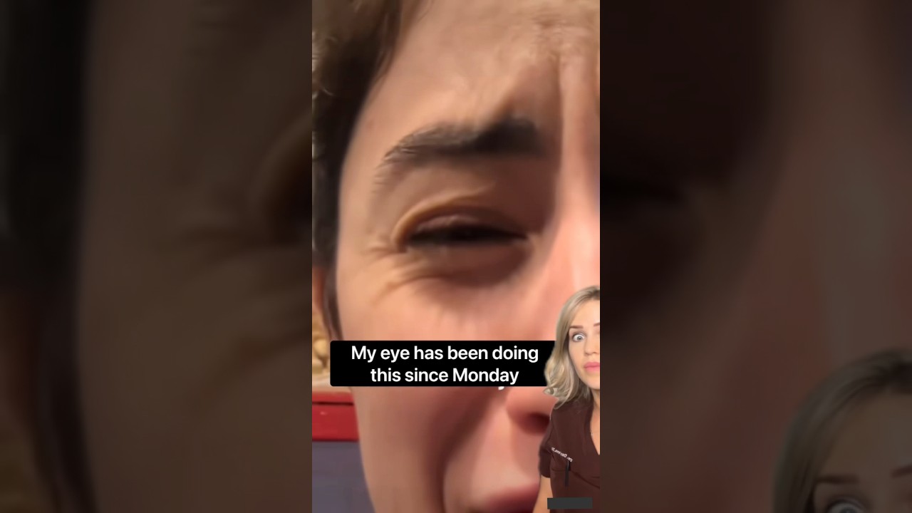 Doctor explains: random eye twitching