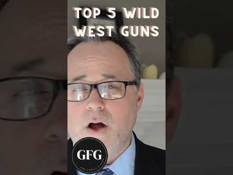 Top 5 Wild West Guns #wildwest #revolver #shotgun #levergun
