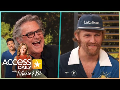 Kurt Russell & Wyatt Russell Gush Over Their Family Life