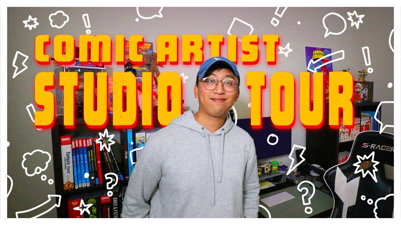 A Comic Artist Studio Tour!