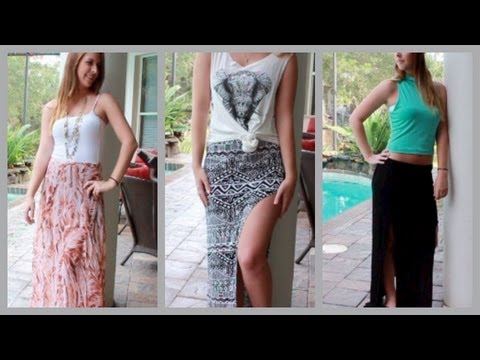 Lookbook ♡ Ways to Wear a Maxi Skirt | spreadinsunshine15