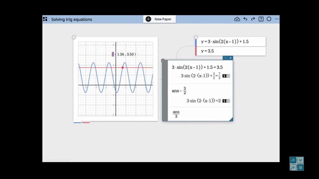 Solving Trig Functions