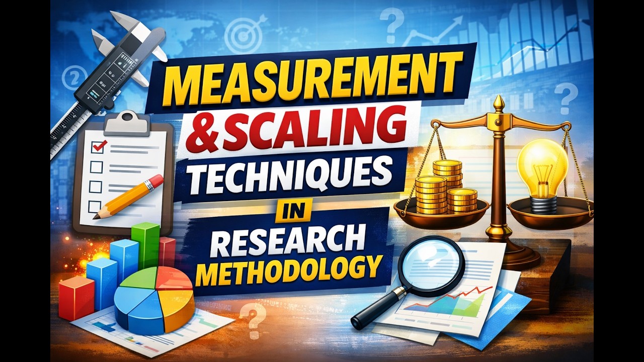 Measurement and Scaling Techniques in Just 5 minutes!