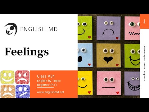 Feelings | Beginner English for ESL Adults & Teens (A1) | Review