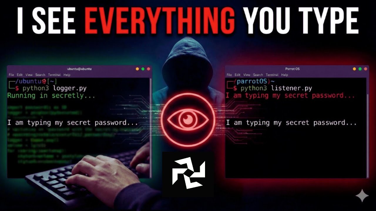 I Created a Keylogger in Python (Spy Script)