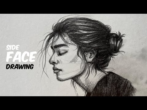 Girl Face Drawing Easy Step by Step | How to Draw a Girl for Beginners