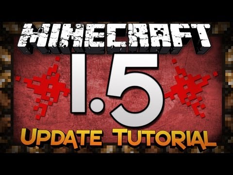 Minecraft 1.5 Tutorial - The Redstone Update! Minecraft Map