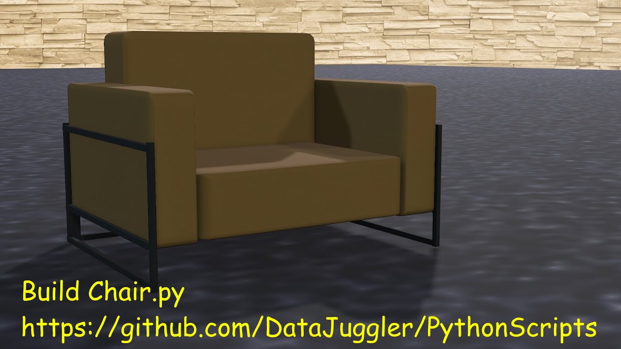 Free Build Chair Python Script for IClone